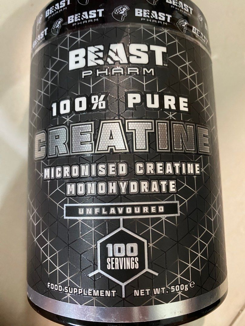 BEAST Pharm 100% CREATINE, Health & Nutrition, Health Supplements ...