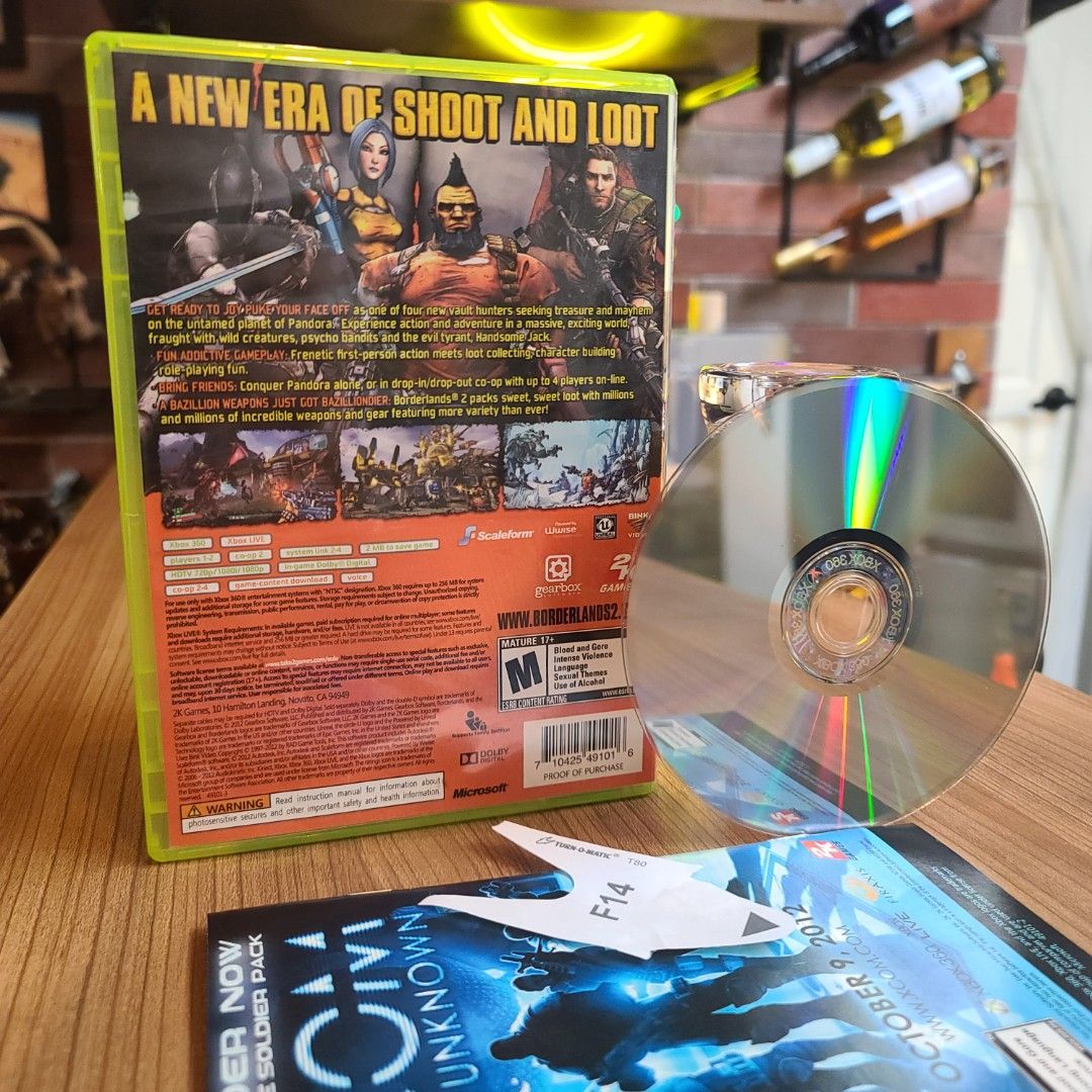 Borderlands 2 [Xbox 360, 2012] NTSC/U - Complete - Pre-owned, Video ...