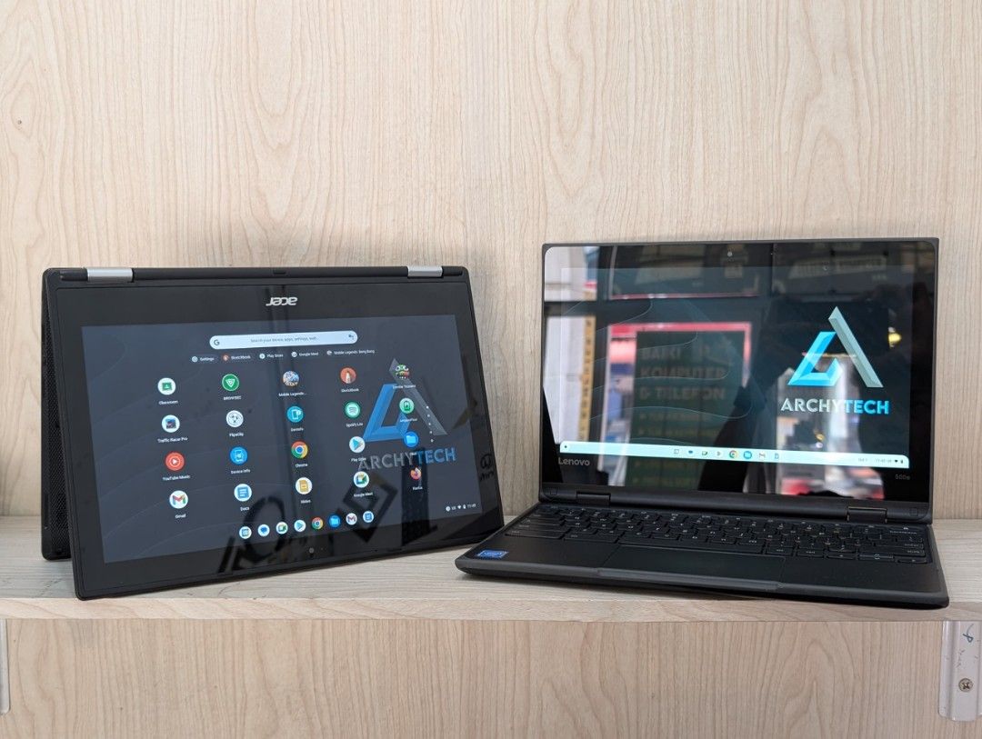 Chromebook Touchscreen Lenovo Acer Intel Celeron 4GB RAM 32GB Storage ...