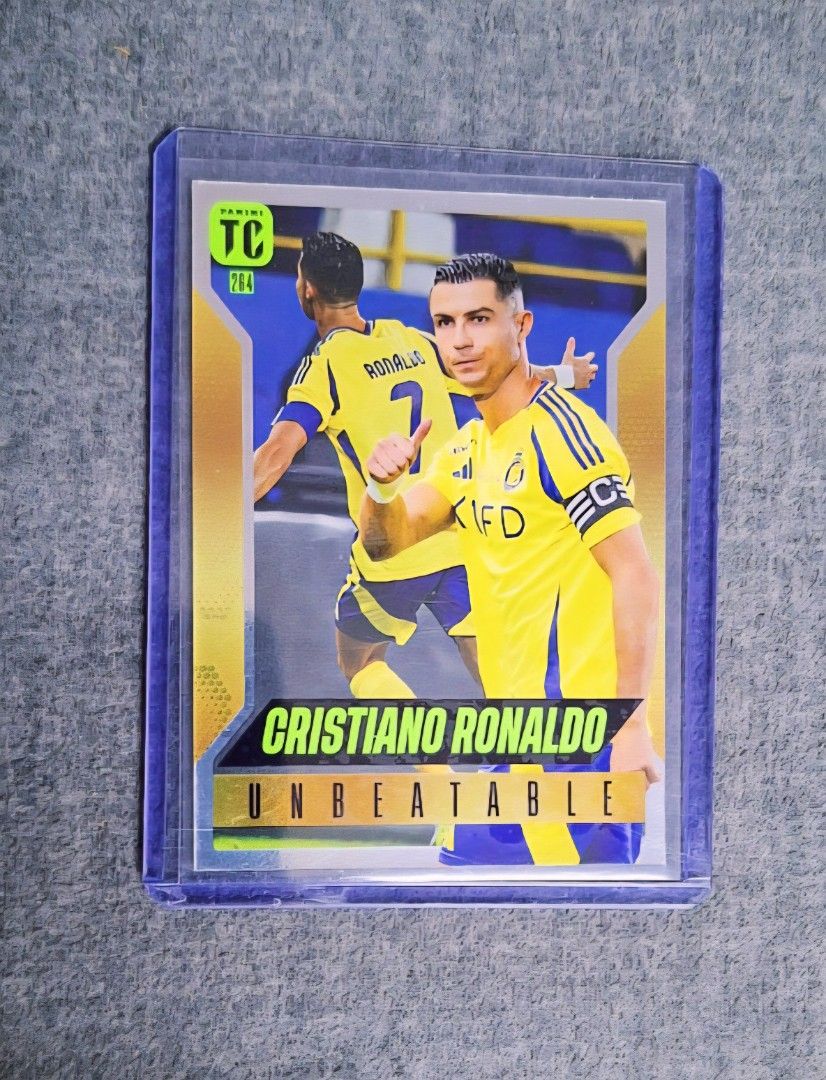 Cristiano Ronaldo Unbeatable Trading Card, Hobbies & Toys, Collectibles ...