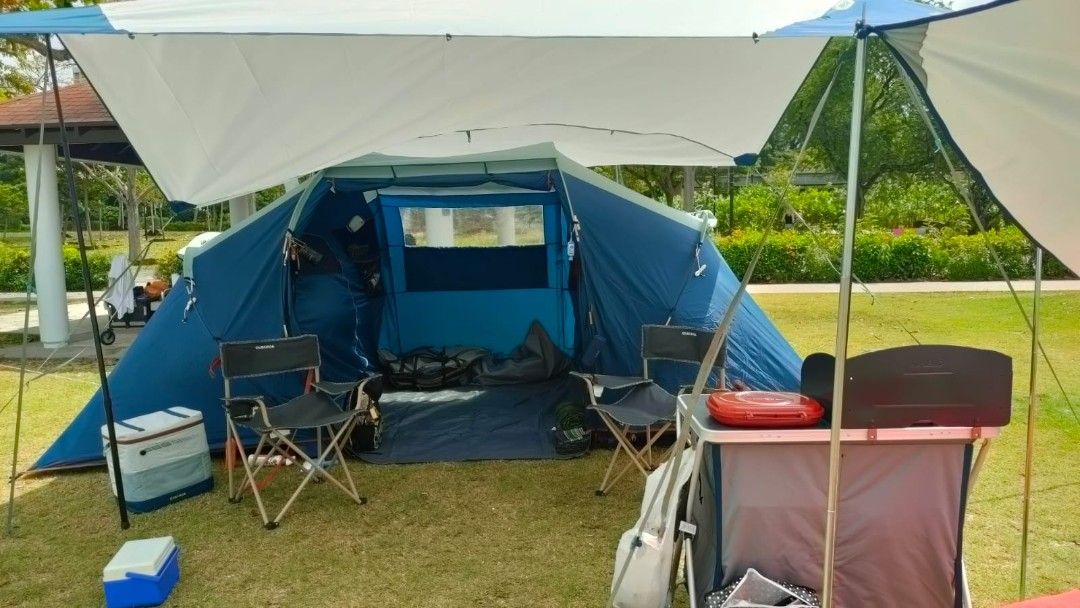 Decathlon Quechua Folding Camping Chair, Sports Equipment, Hiking ...