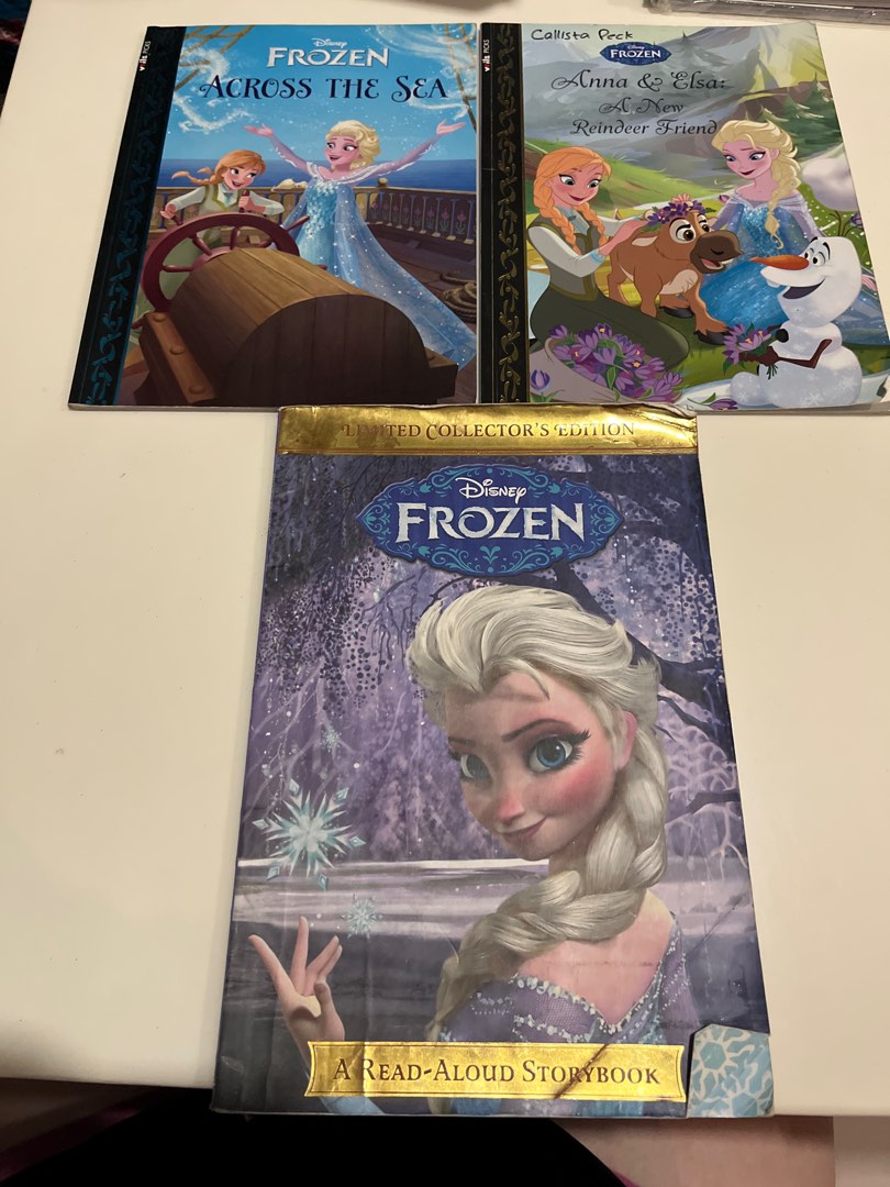Disney Frozen Storybooks - Across the Sea, Anna & Elsa, Read-Aloud ...