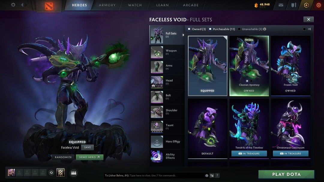 Dota 2 Account with Multiple Full Sets, Video Gaming, Video Games ...