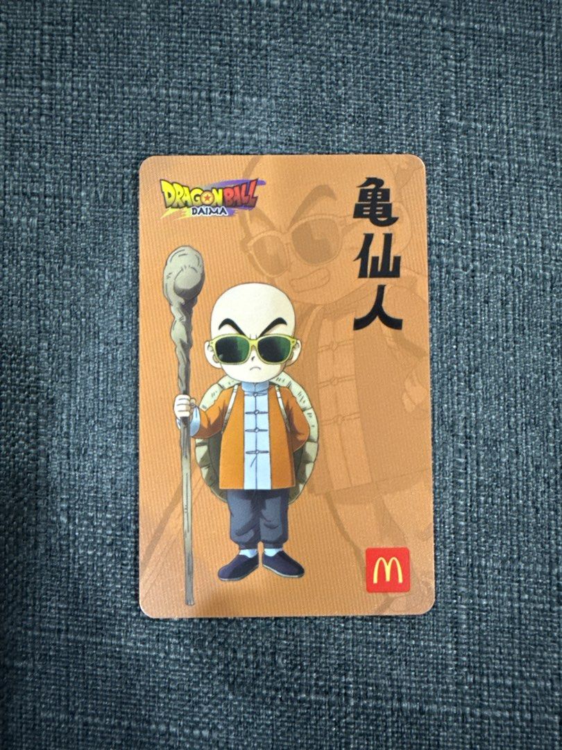 Dragon Ball Daima McDonald's Card - Roshi, Hobbies & Toys, Toys & Games ...