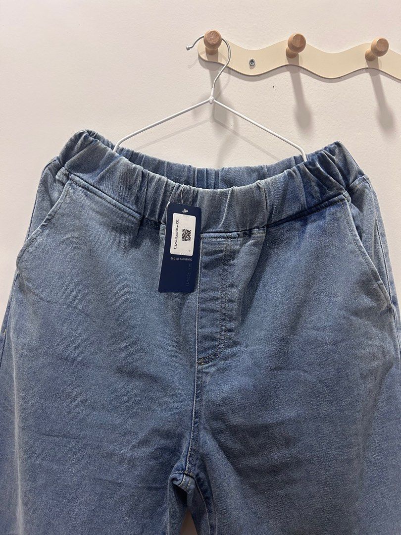 Elgini Denim Loose Pants, Women's Fashion, Bottoms, Jeans & Leggings on ...