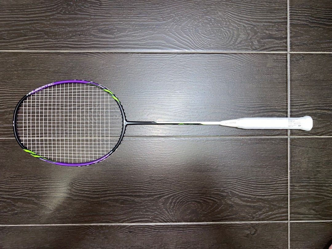 For sale: Li-ning Halbertec 1000 4u badminton racket, Sports Equipment ...