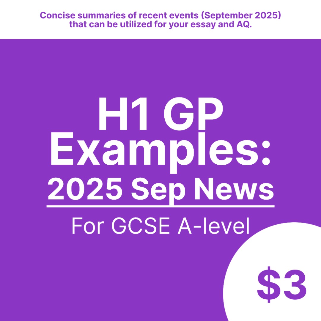 H1 General Paper Example Bank - September 2025 News, Hobbies & Toys ...