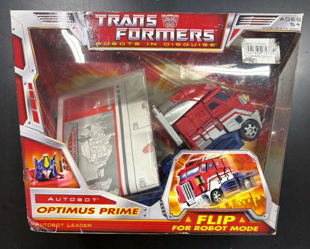 Hasbro Transformers Robot In Disguise Voyager Class Optimus Prime ...