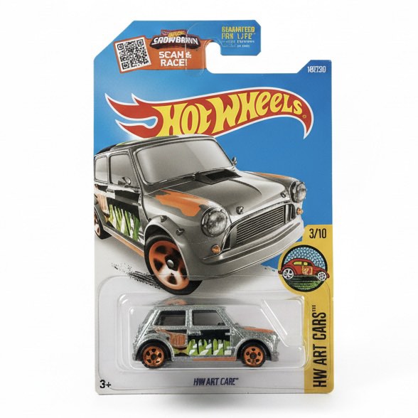 Hot Wheels Morris Mini HW Art Cars (Zamac), Hobbies & Toys, Toys ...