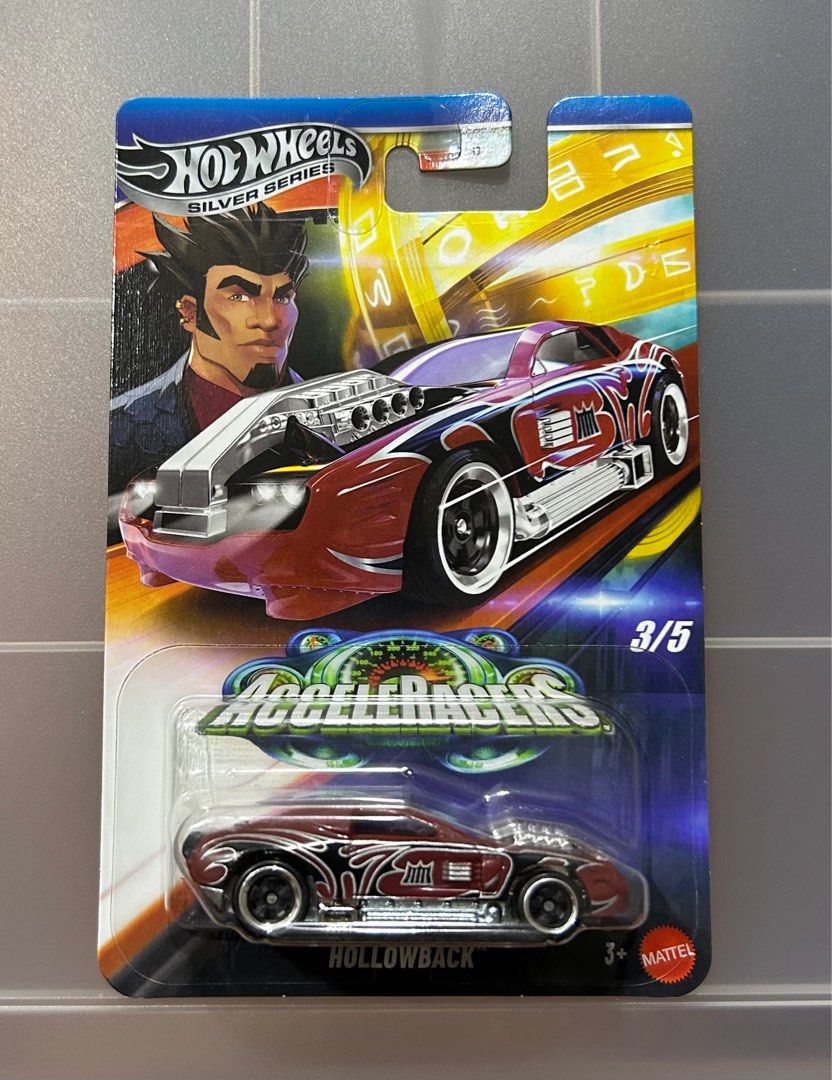 Hot Wheels Silver Series Acceleracers Hollowback Metal Maniacs, Hobbies ...