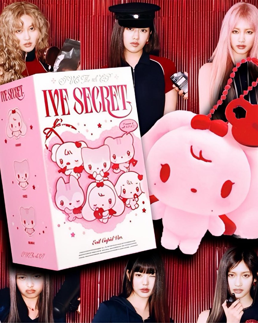 INSTOCKS Ive Secret Evil Cupid SEALED Blindbox Yujin Gaeul Wonyong Rei Liz Leeseo, Hobbies ...