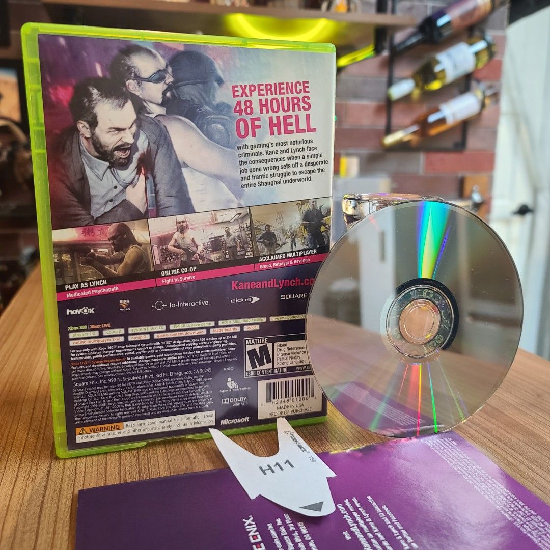 Kane & Lynch 2: Dog Days [Xbox 360, 2010] NTSC/U, Complete - Pre-owned ...