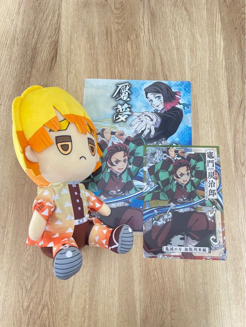 (take all) kimetsu no yaiba demon slayer zenitsu agamatsu plushie ...
