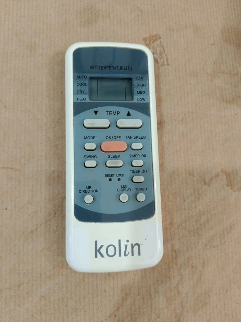 Kolin Aircon Inverter Remote Control, TV & Home Appliances, Air ...