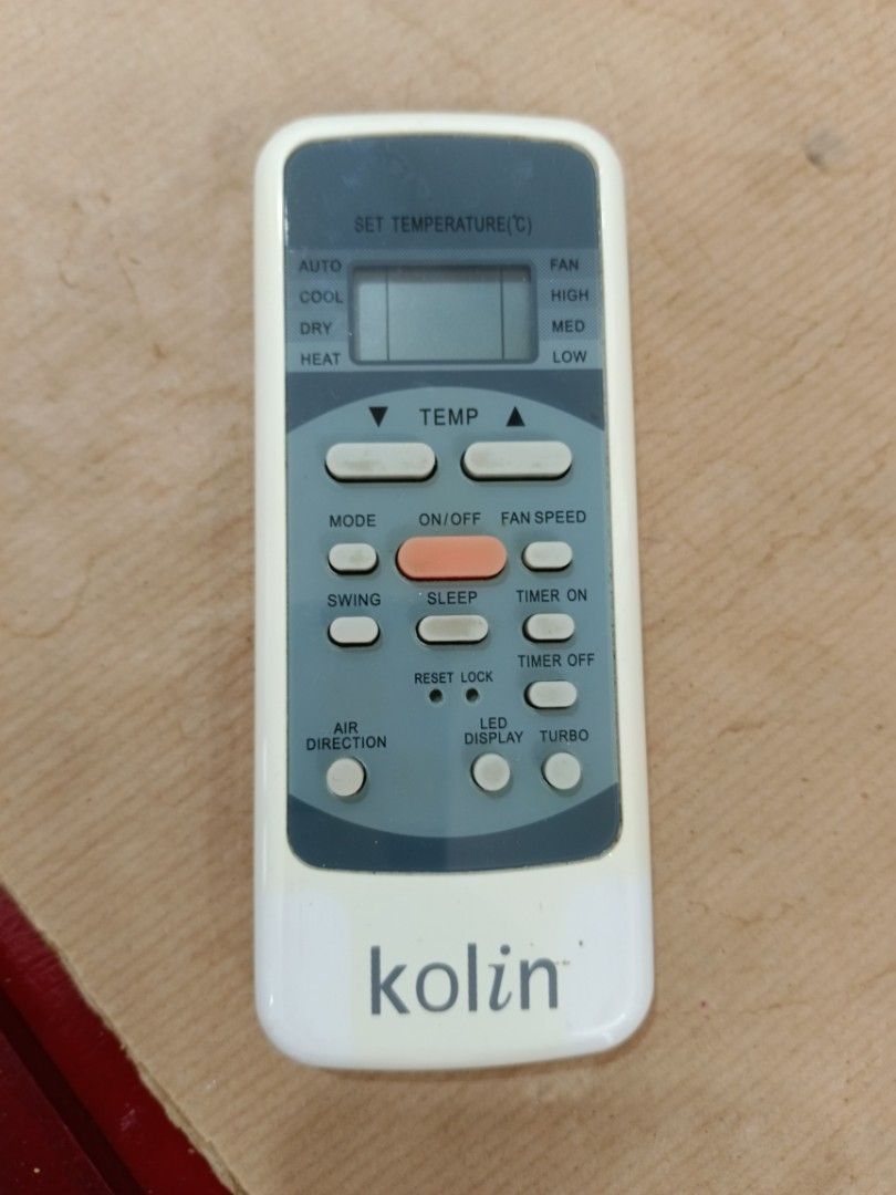 Kolin Aircon Inverter Remote Control, TV & Home Appliances, Air ...