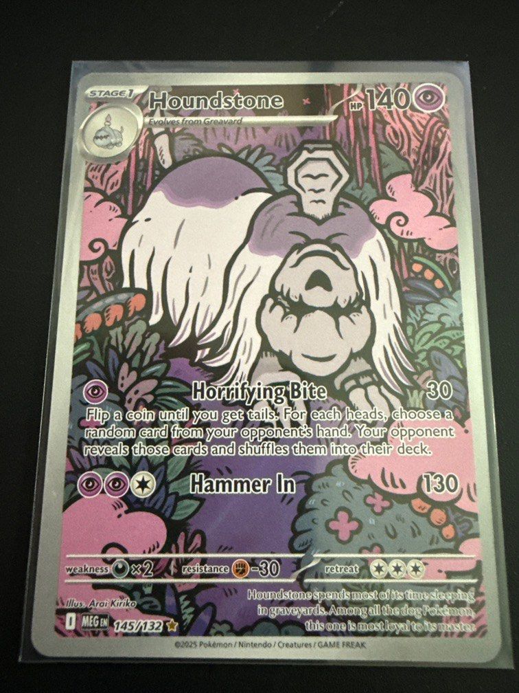 Mega Evolution - Houndstone (Pokemon), Hobbies & Toys, Toys & Games on Carousell