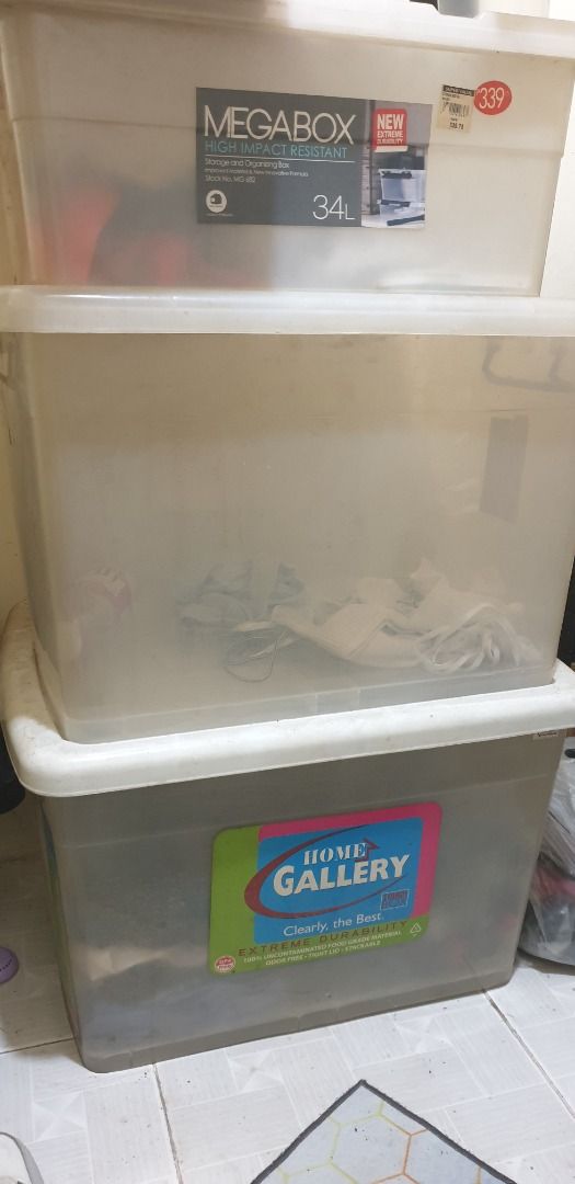 Megabox 34L Storage Box Large 400 Small 200 Call Lee 0961 984 42 66 ...