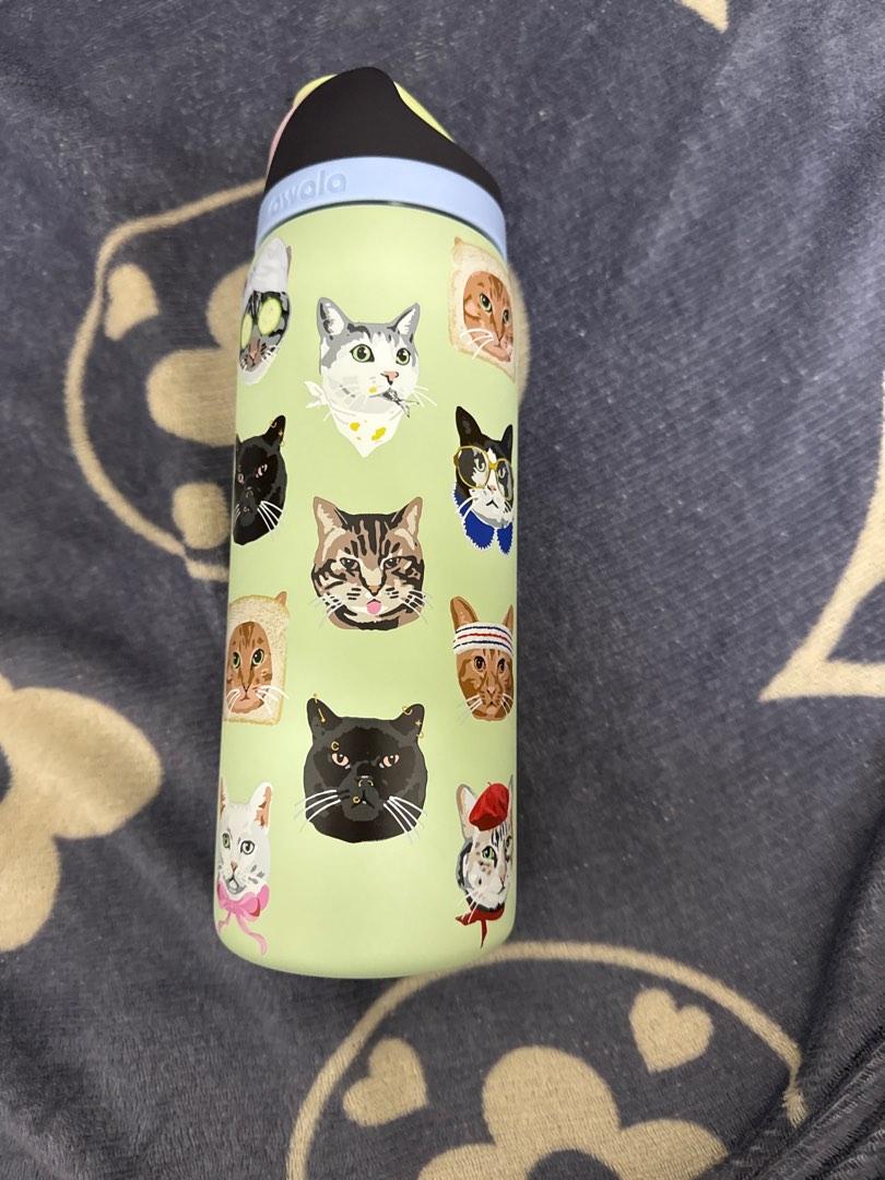 Owala Cat Collage Edition 32oz Water Bottle (Original), Furniture ...