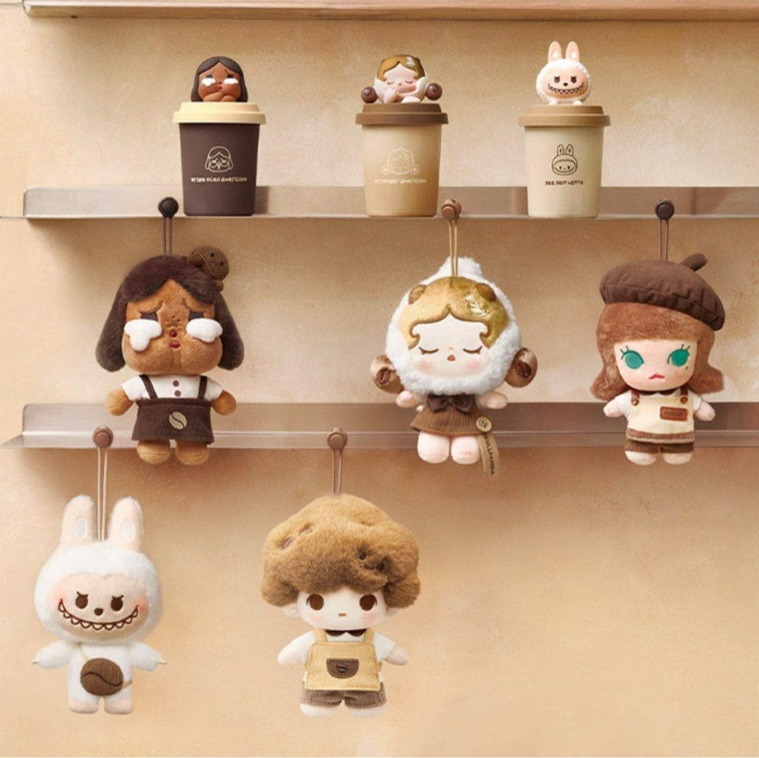 Pop Bean Coffee Factory Series Plushies [Labubu], Hobbies & Toys, Toys ...