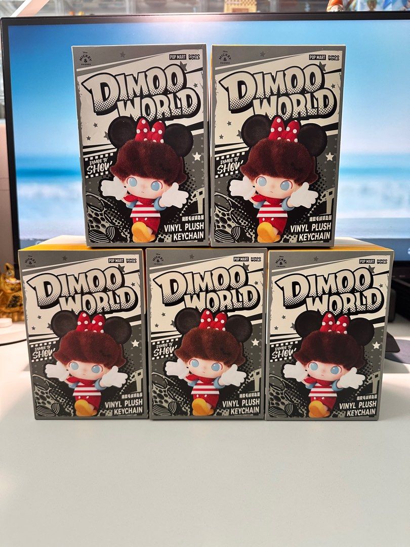 POPMART | DIMOO WORLD x Disney Plush Blind Box - Minnie / Goofy / Pluto ...