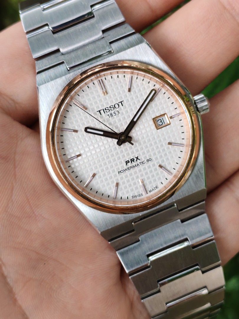 [Preowned]Tissot PRX Powermatic 80 40mm Rose Gold Bezel Swiss Made T137 ...
