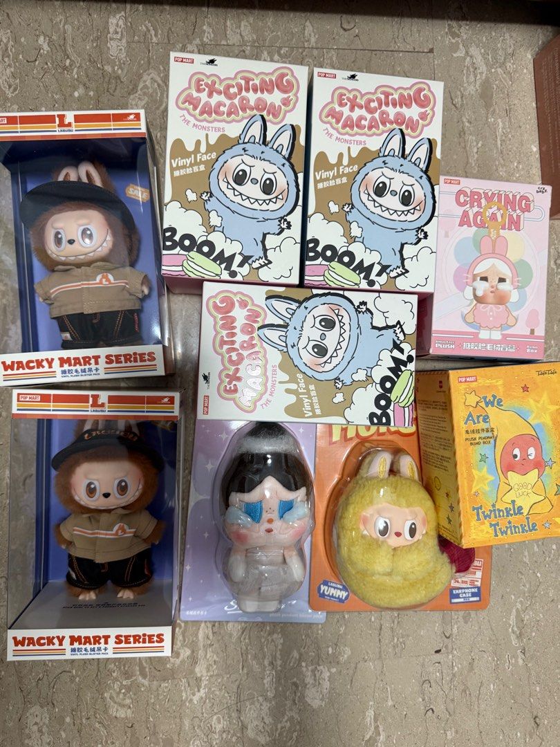 RTP Labubu Wacky Mart Vinyl, Hobbies & Toys, Toys & Games on Carousell