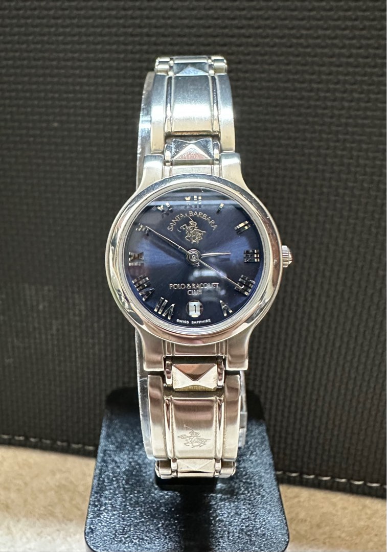 Santa Barbara Polo Racquet Club Sapphire lady watch, Women's Fashion ...