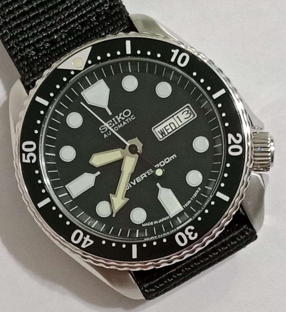 Seiko Automatic Diver's 200m Watch, Men's Fashion, Watches ...