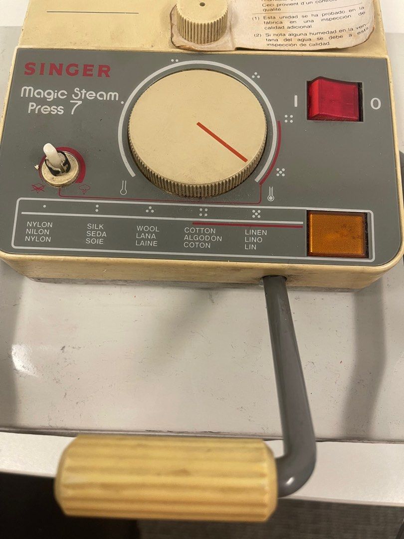 Singer Magic Steam Press 7, 家庭電器, 熨斗及掛熨機 - Carousell