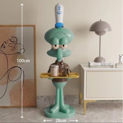 Squidward Tentacles Decorative Table, Furniture & Home Living ...