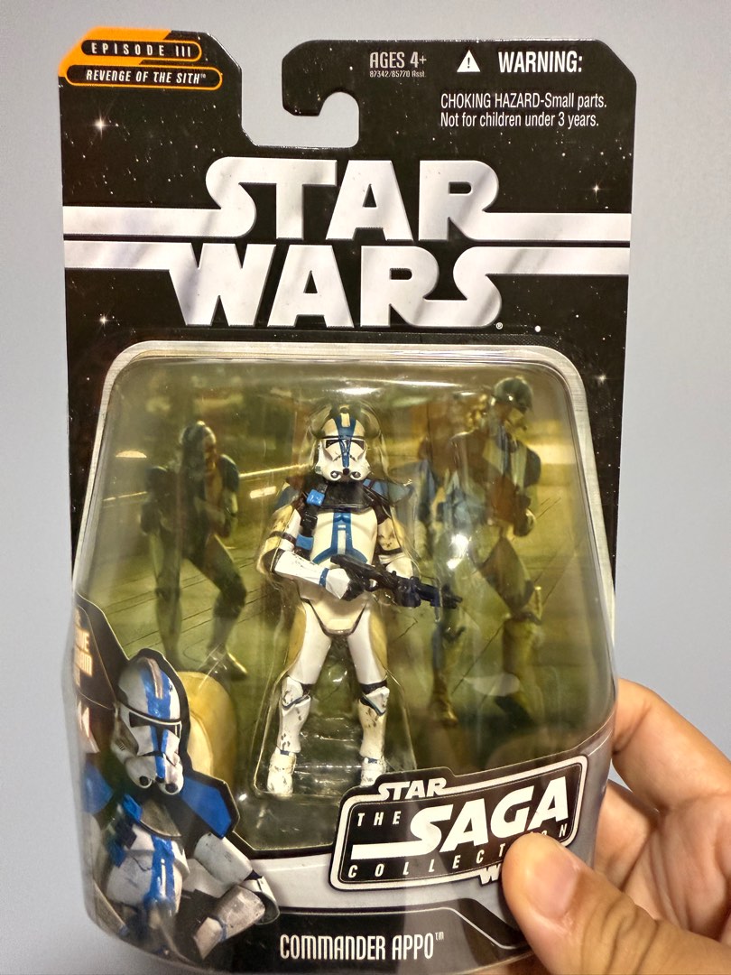 Star Wars The Saga Collection Commander Appo Action Figure, Hobbies ...
