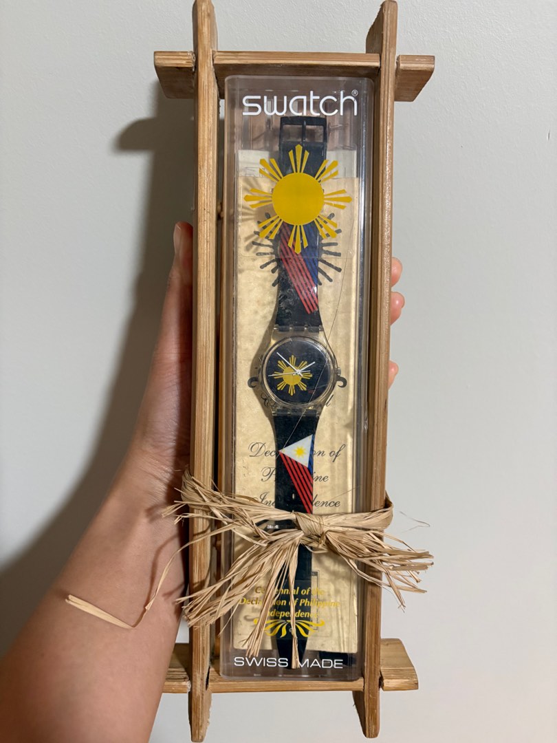 Swatch Philippine Centennial Watch GK268, Women's Fashion, Watches ...