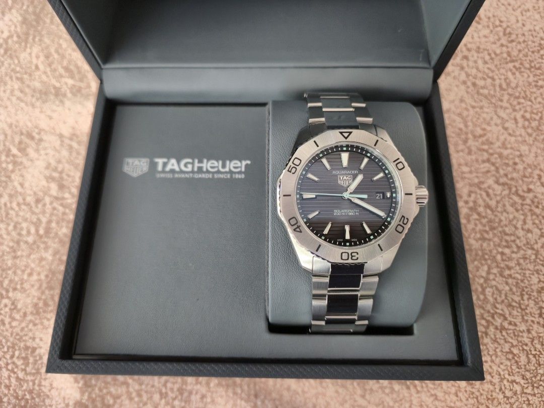 TAG Heuer Aquaracer Solargraph Watch, Luxury, Watches on Carousell