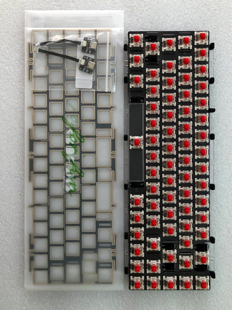 KbdFans TOFU65 v2 Keyboard extra PCB plates and case, 電腦＆科技, 電腦周邊及配件 ...