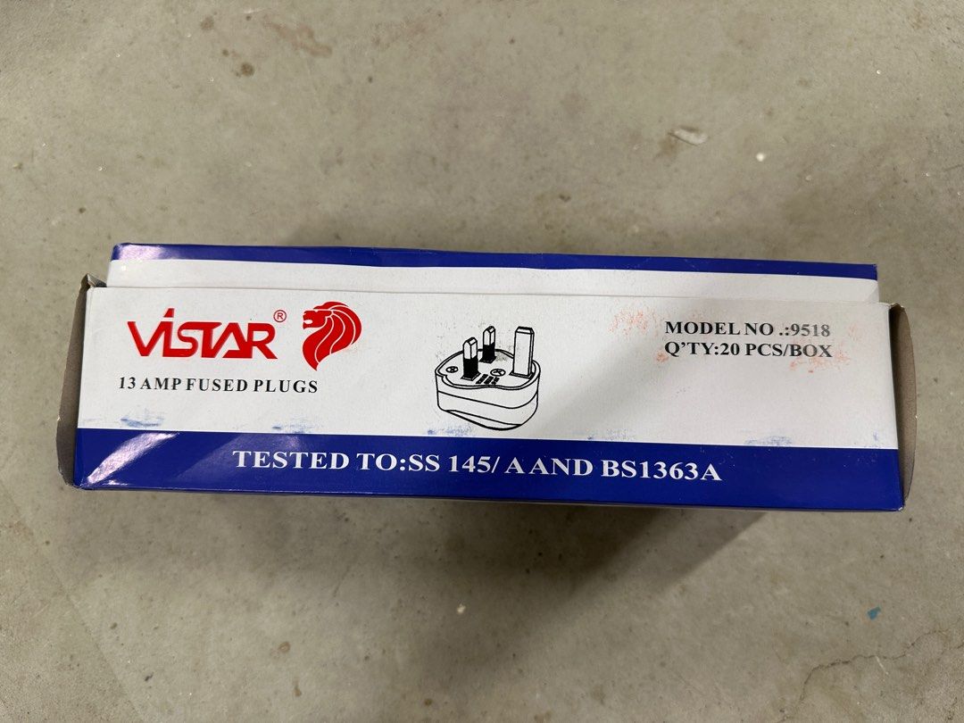Vistar Safety Mark Plug Adapters, Computers & Tech, Parts & Accessories ...