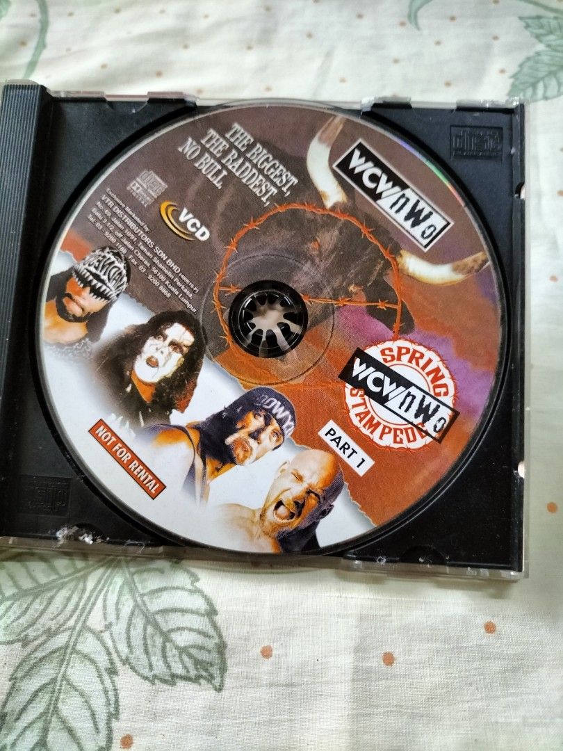WCW nWo Spring Stampede Part 1 VCD, Hobbies & Toys, Music & Media, CDs ...