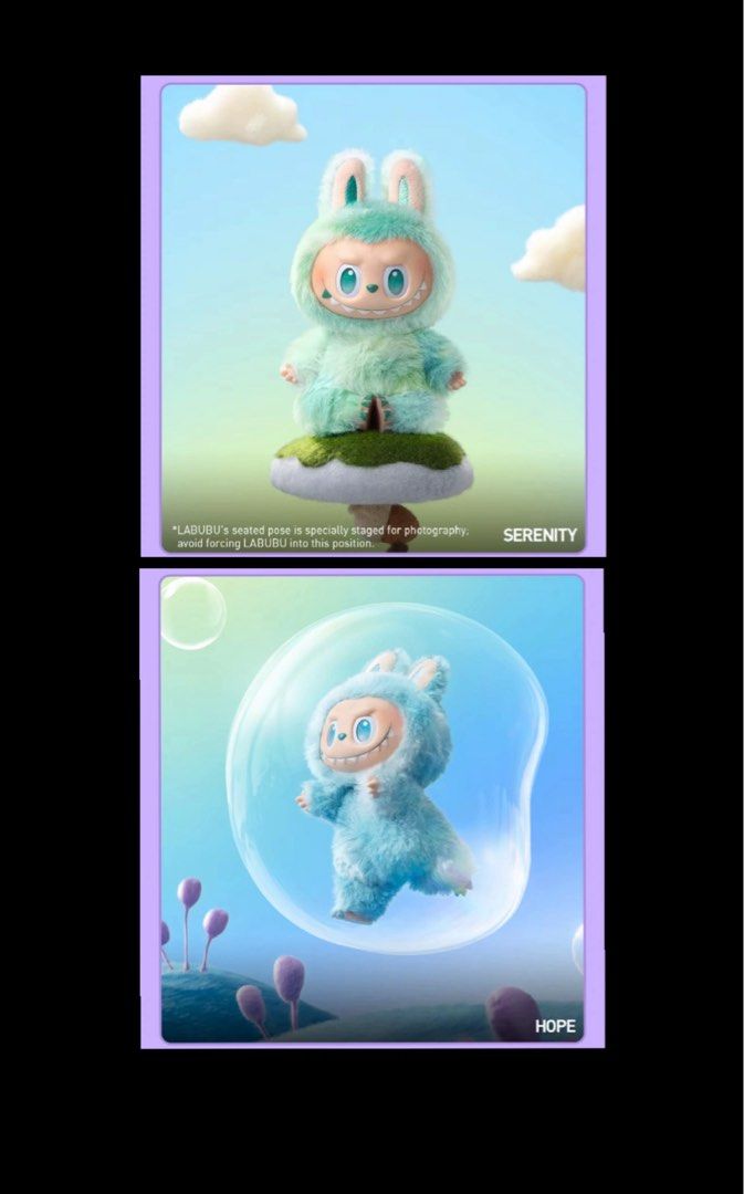 [WTS] Guaranteed Authentic POPMART Big into Energy Labubu v3 - Serenity ...
