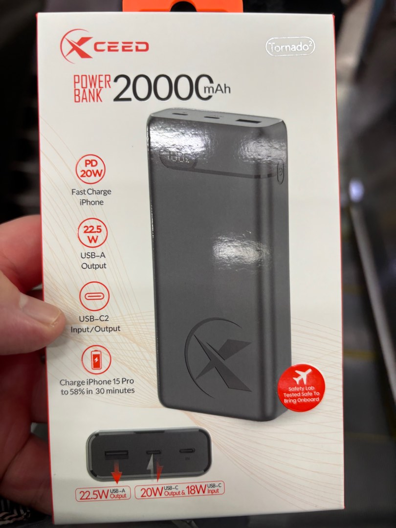 Urgent! XCEED 20000mAh Power Bank - Fast Charging, Mobile Phones ...