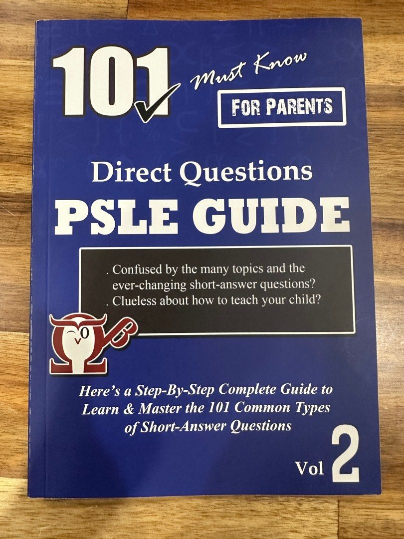 101 Direct Questions PSLE Guide Vol 2, Hobbies & Toys, Books & Magazines, Assessment Books on ...