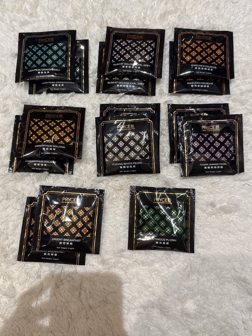 PRYCE tea sachets, Food & Drinks, Other Food & Drinks on Carousell