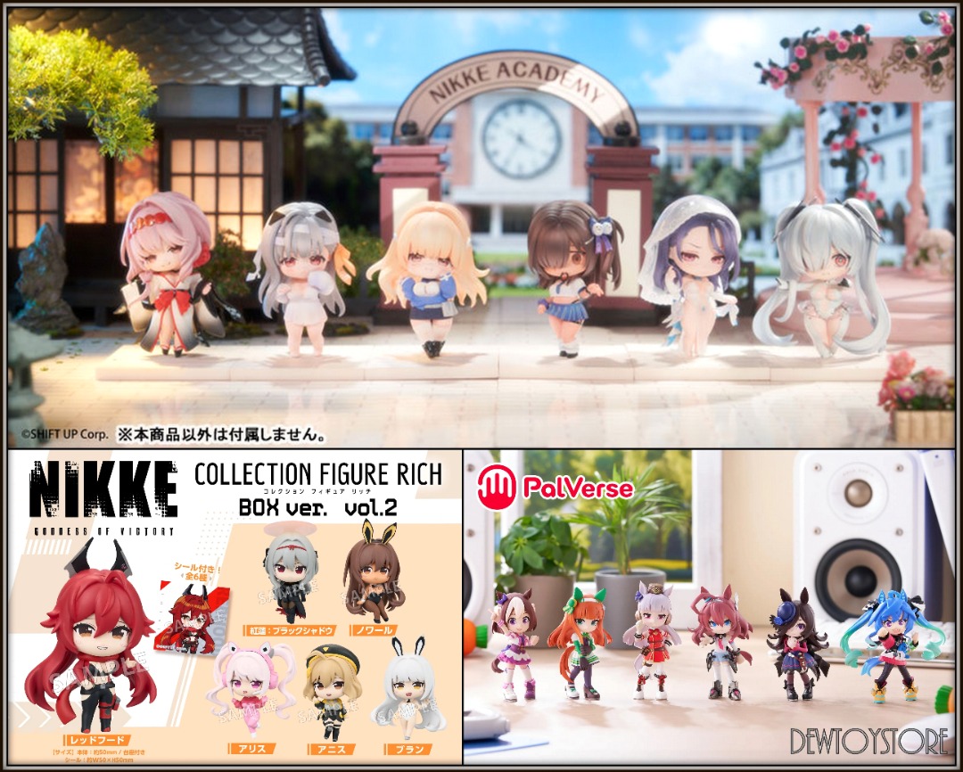 ⭐️ [𝗣𝗿𝗲-𝗼𝗿𝗱𝗲𝗿] Chibi SD Style Fixed Pose Figure - Hobby Sakura - Goddess of Victory: Nikke - SAC ...