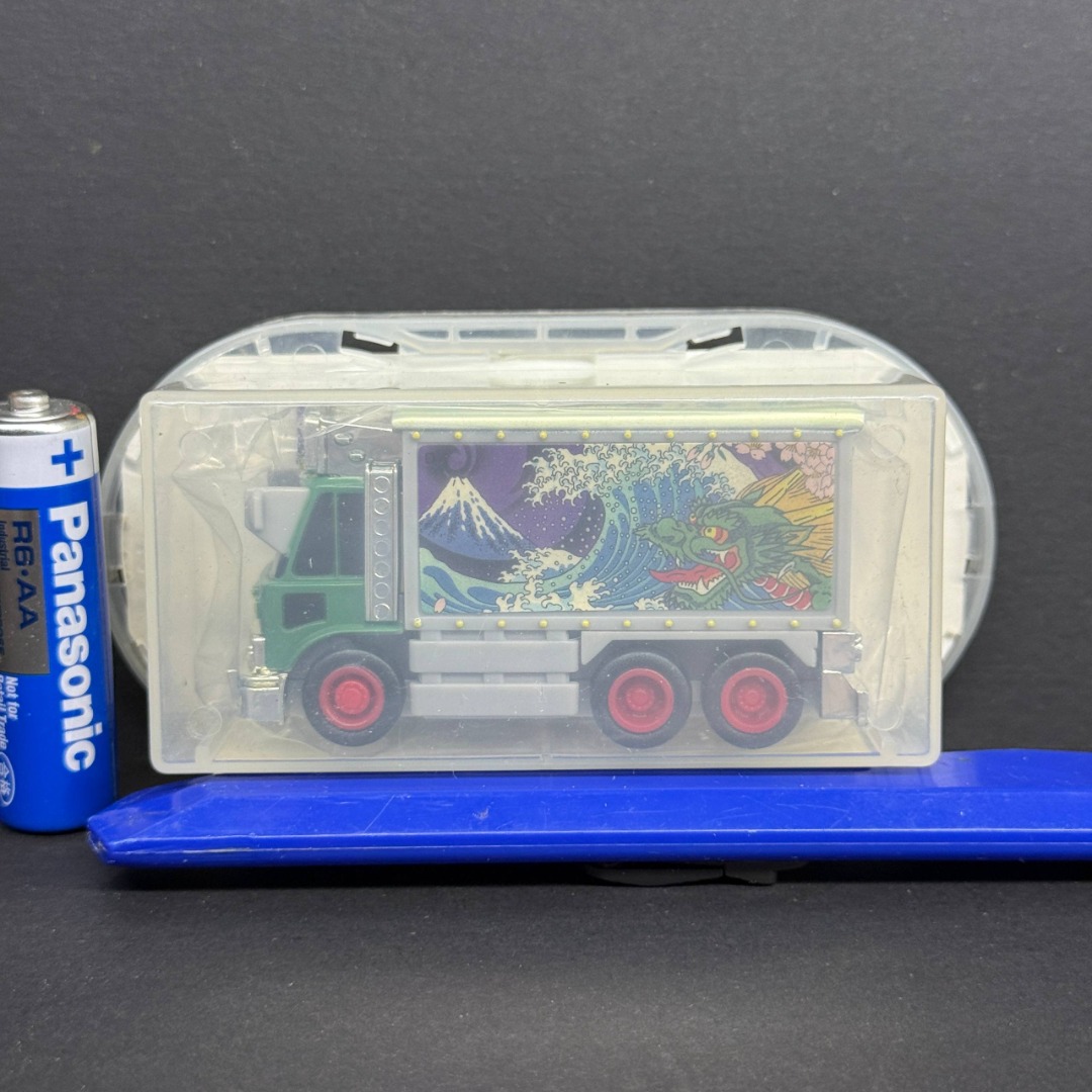 Aoshima Decotora Miniature Car Set Lorry Car Figure Toy Collection ...