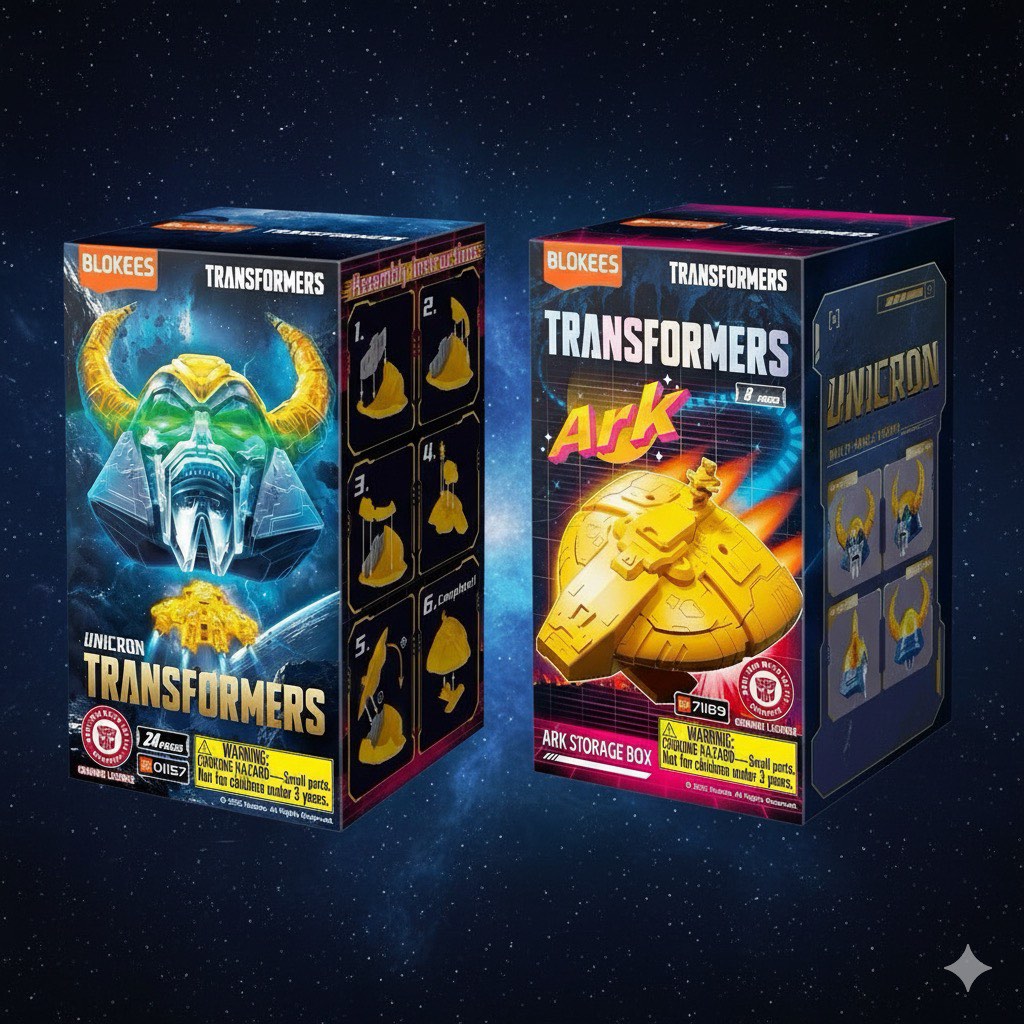 🔥 Transformers Combo RM40 – UNICRON + ARK 🔥, Hobbies & Toys, Toys ...