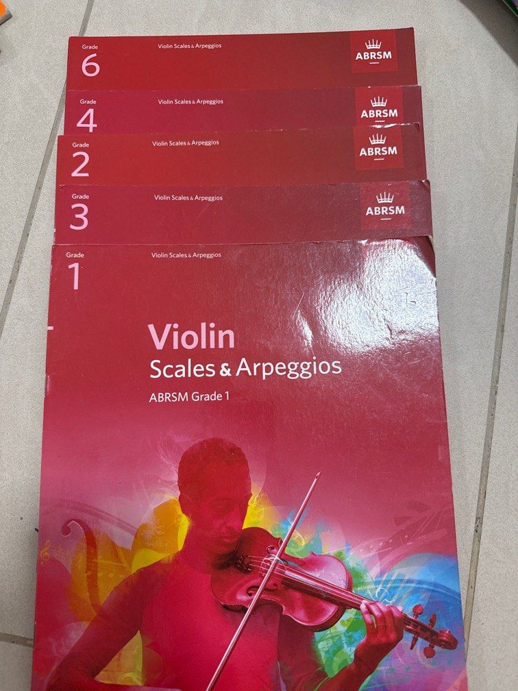 ABRSM VIOLIN scales and Arpeggios, Hobbies & Toys, Music & Media, Music Scores on Carousell