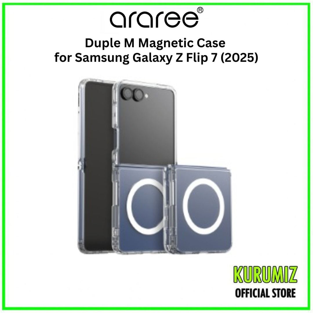 Araree Duple M Magnetic Case for Samsung Galaxy Z Flip 7 (2025), Mobile ...