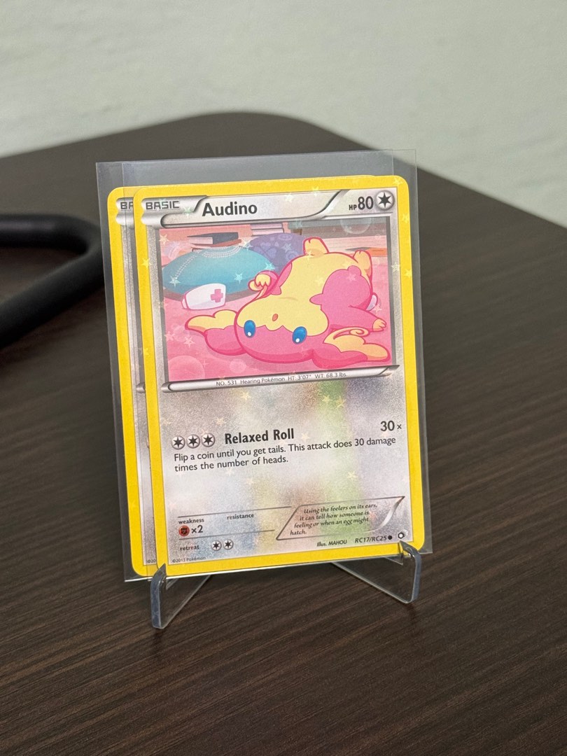 Audino RC17/RC25 Pokemon Legendary Treasures, Hobbies & Toys, Toys ...