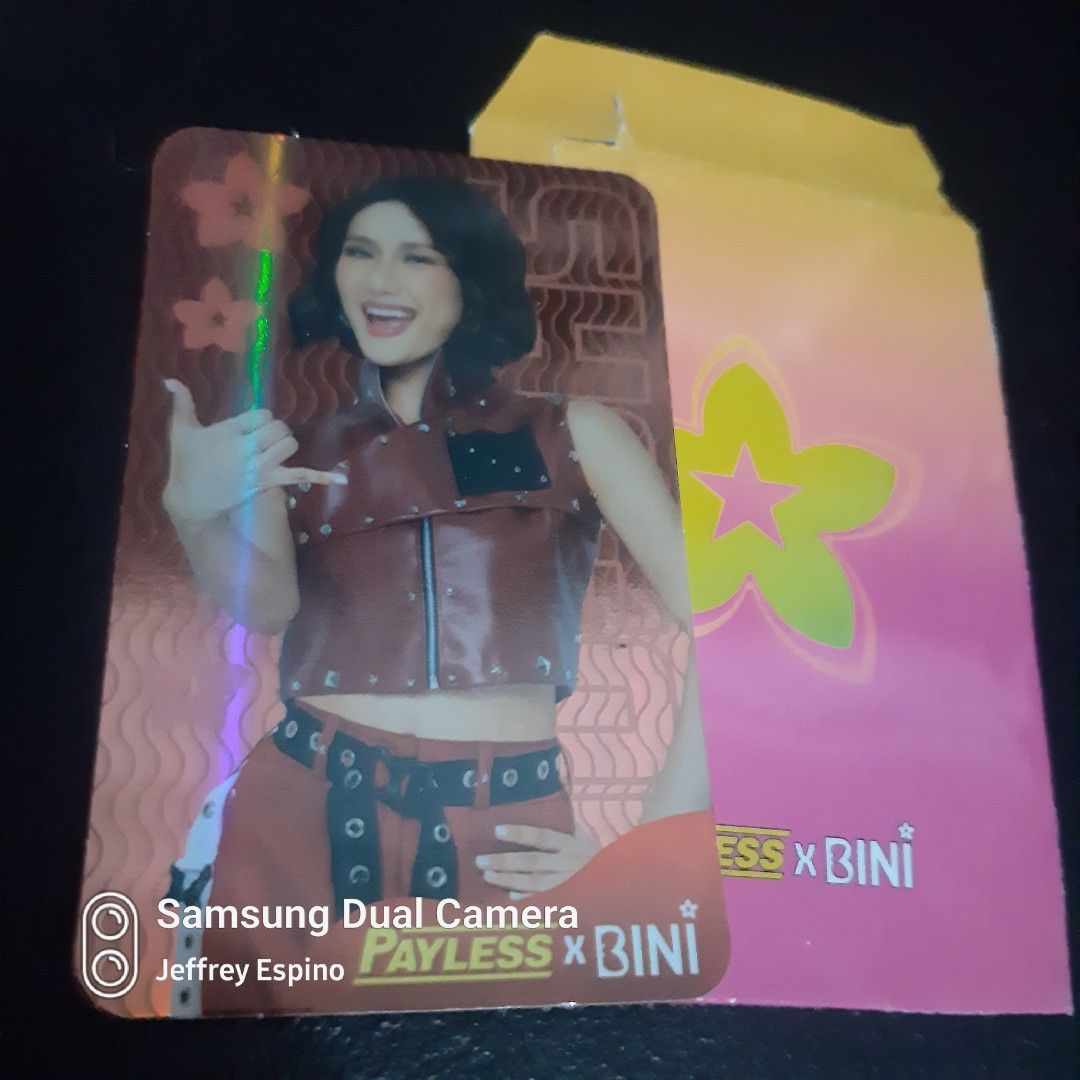 Bini Sheena PC x Payless Photocard, Hobbies & Toys, Memorabilia ...
