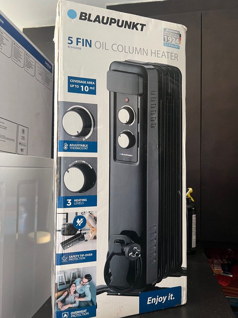 Blaupunkt Oil Column room/office Heater, TV & Home Appliances, Portable ...