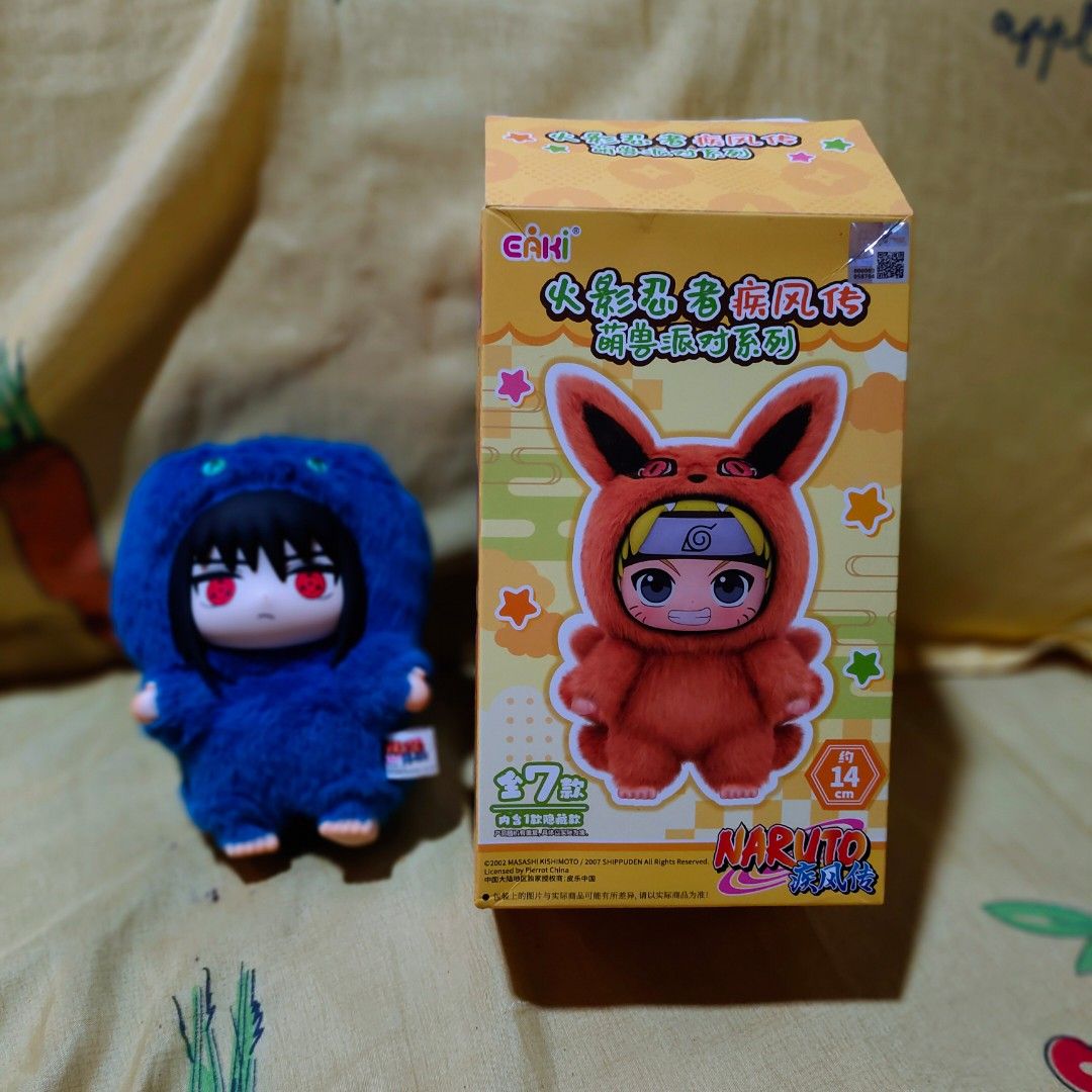 Blind box naruto sasuke toptoy labubu, Toys & Collectibles, Mainan di ...