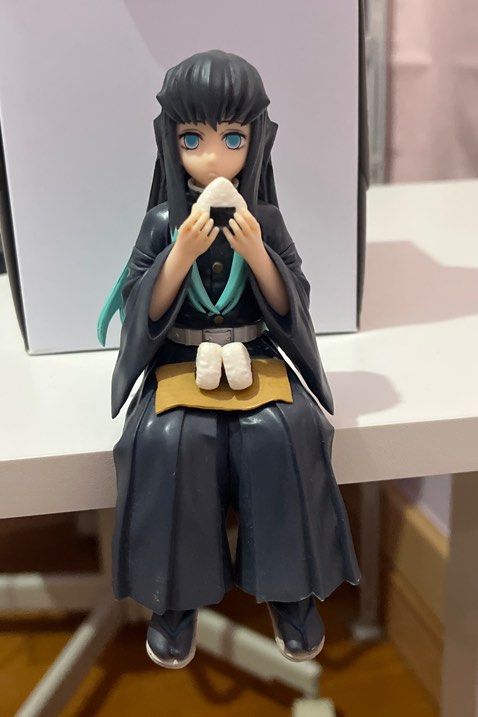 Demon Slayer Muichiro Tokito Sitting Onigiri Ramen Topper Figurine, 興趣及 ...